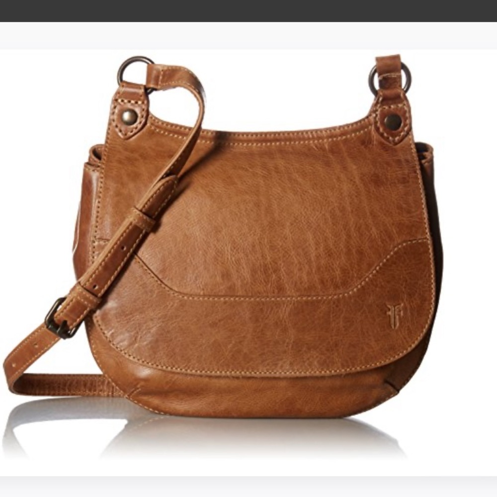 Frye Melissa Saddle Leather Crossbody - Gem